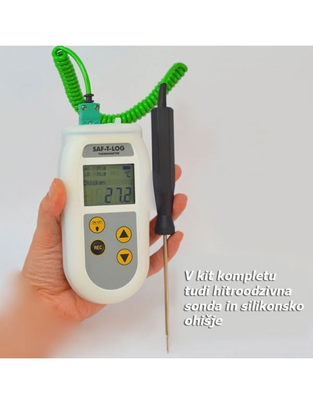 Saf-T-Log termometer